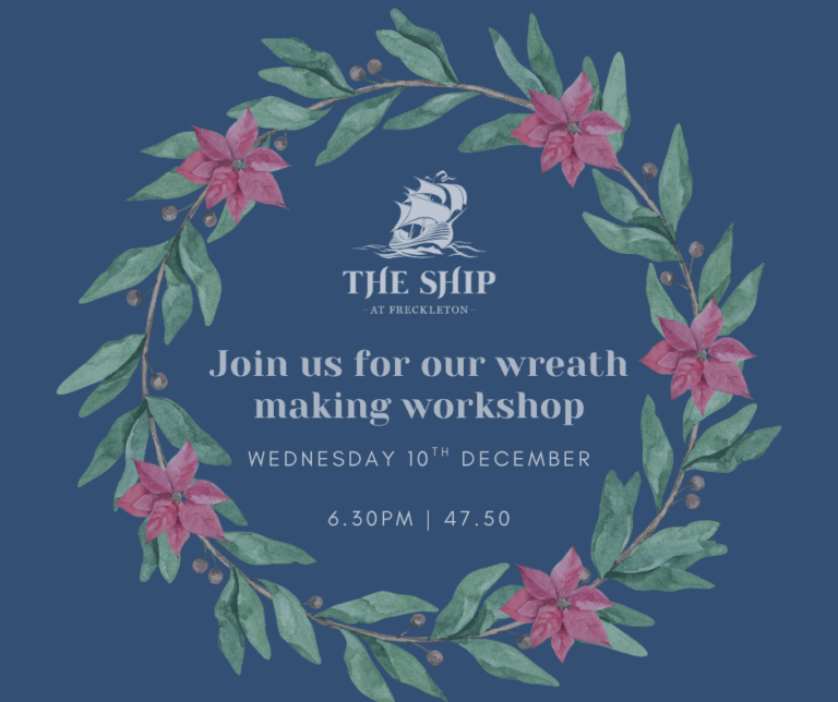 What's On - The Ship at Freckleton